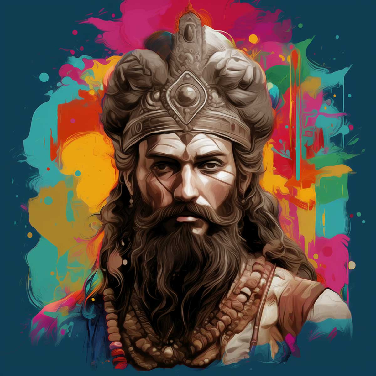 King Vikramaditya Painting